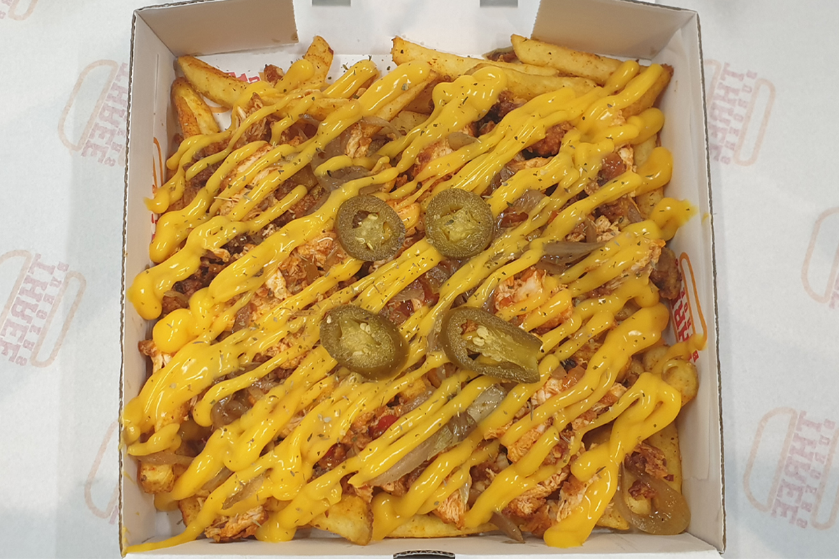 Dirty Southern Chicken Loaded Fries – Three Burgers